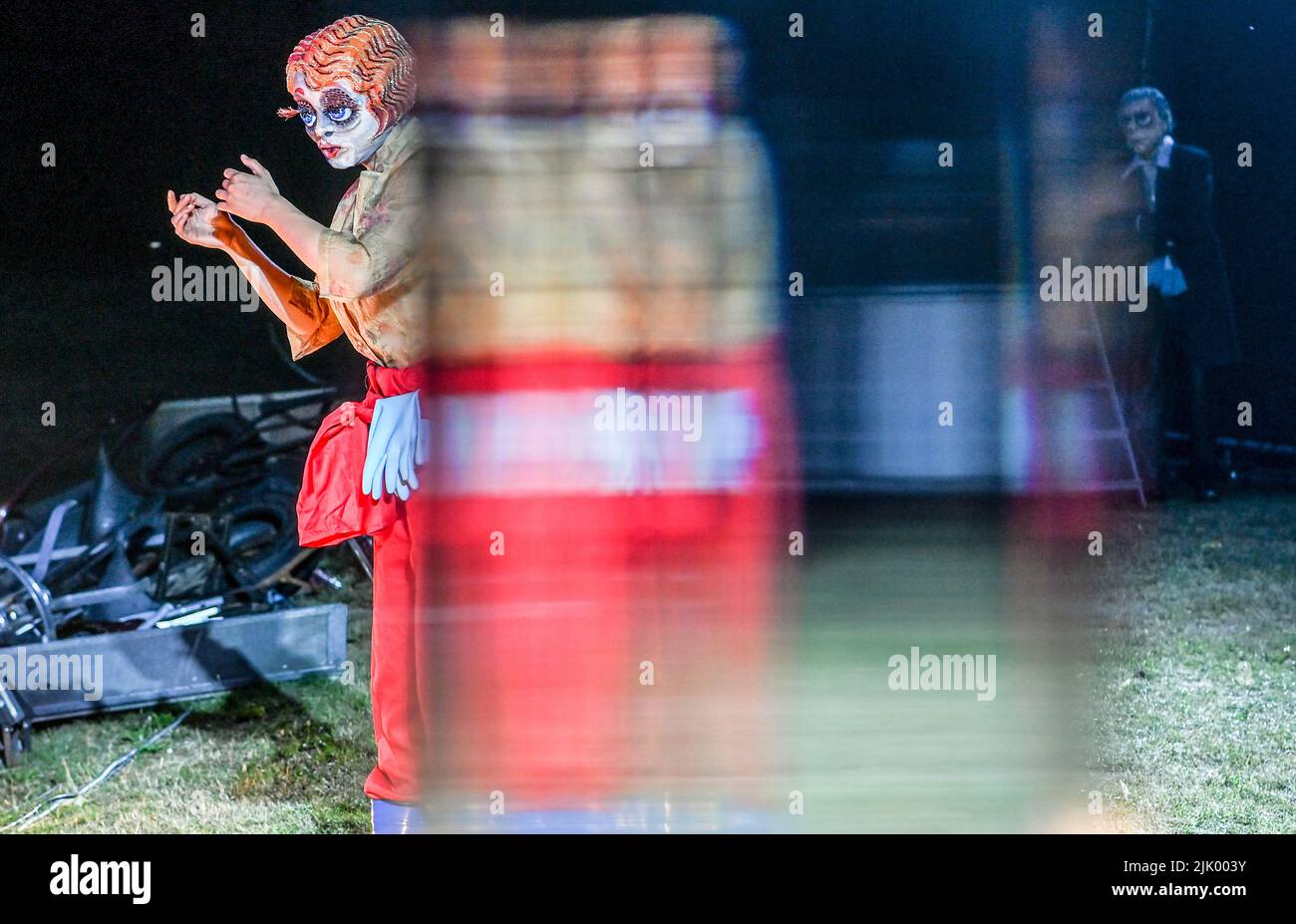 Netzeband, Germany. 25th July, 2022. The actress Solveig Kolletzki as ...