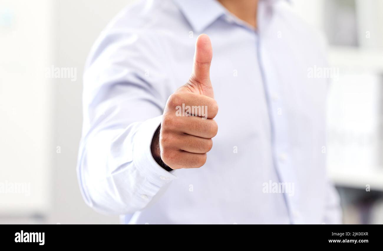 Thumbs up celebrating hi-res stock photography and images - Alamy
