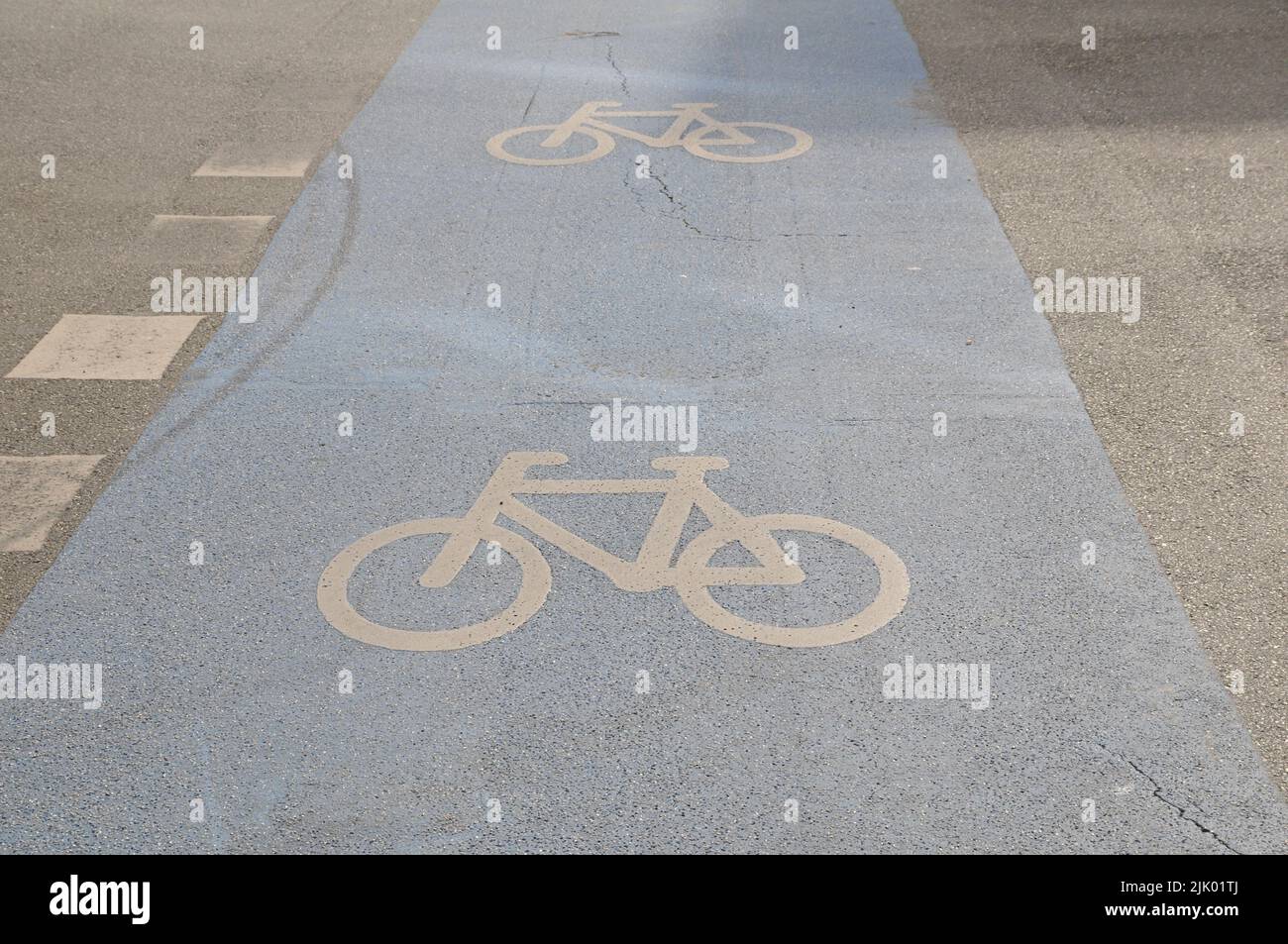 Copenhagen /Denmark/28 July 2022/Denmark have bike lanes for bcycler or ...