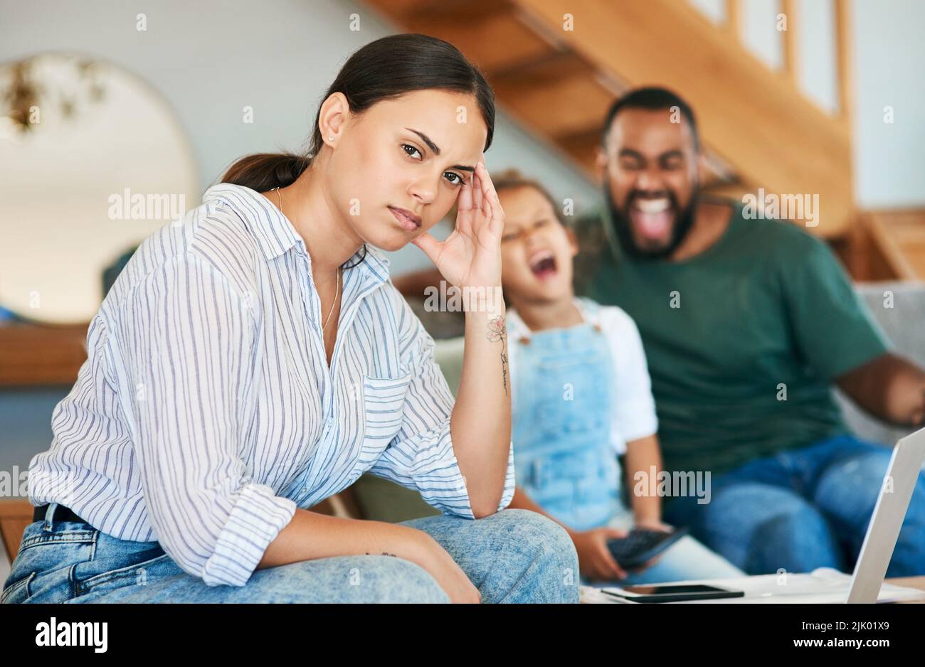 All This Noise Is Becoming Really Irritating Portrait Of A Mother