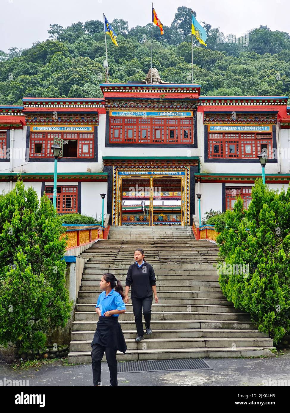 17 June 2022, Gangtok, Sikkim, Ranka (Lingdum or Pal Zurmang Kagyud ...