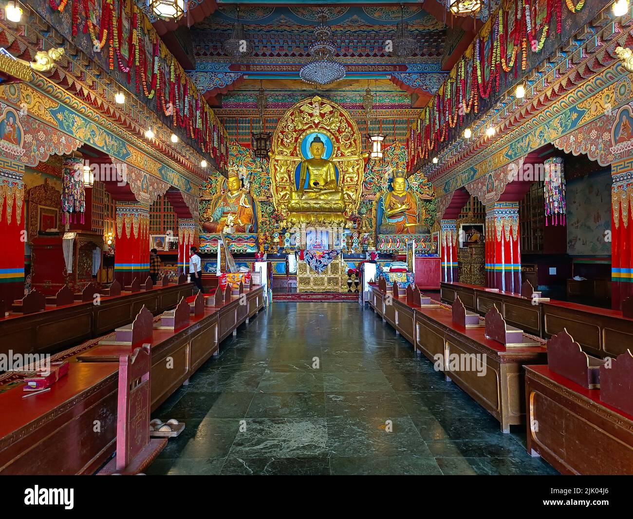 17 June 2022, Gangtok, Sikkim, Ranka (Lingdum or Pal Zurmang Kagyud ...