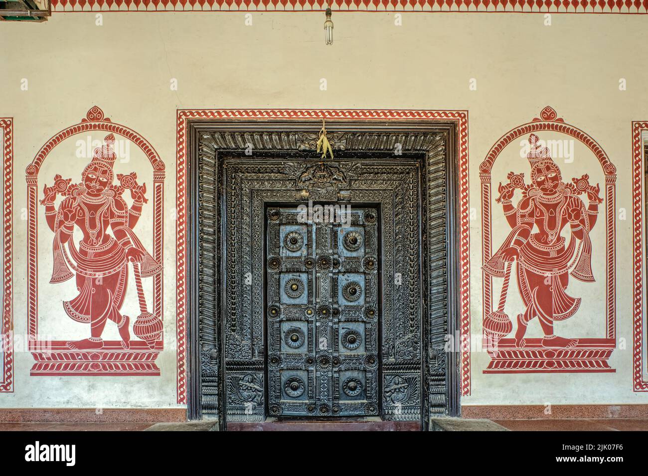 01 27 2913 Wal Painting Udupi Sri Krishna temple Complex Udupi ...