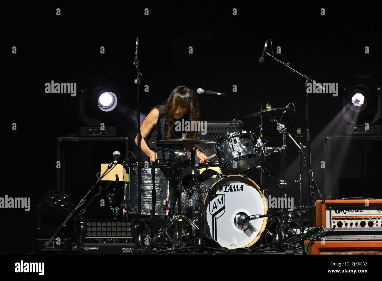 Roma, Italy. 28th July, 2022. Marina Rei during the Carmen Consoli ...