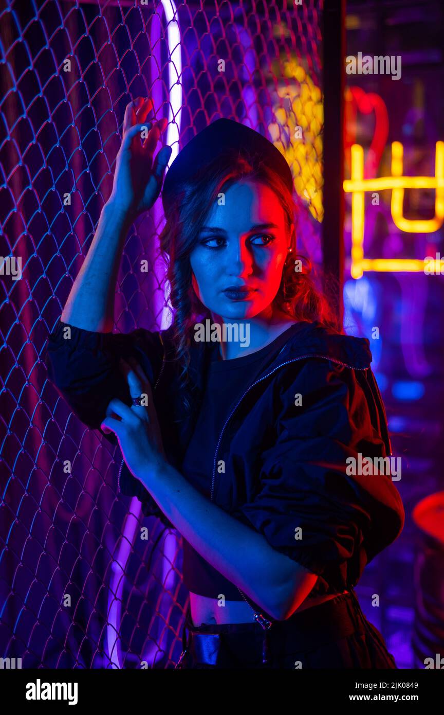 Neon studio hi-res stock photography and images - Alamy