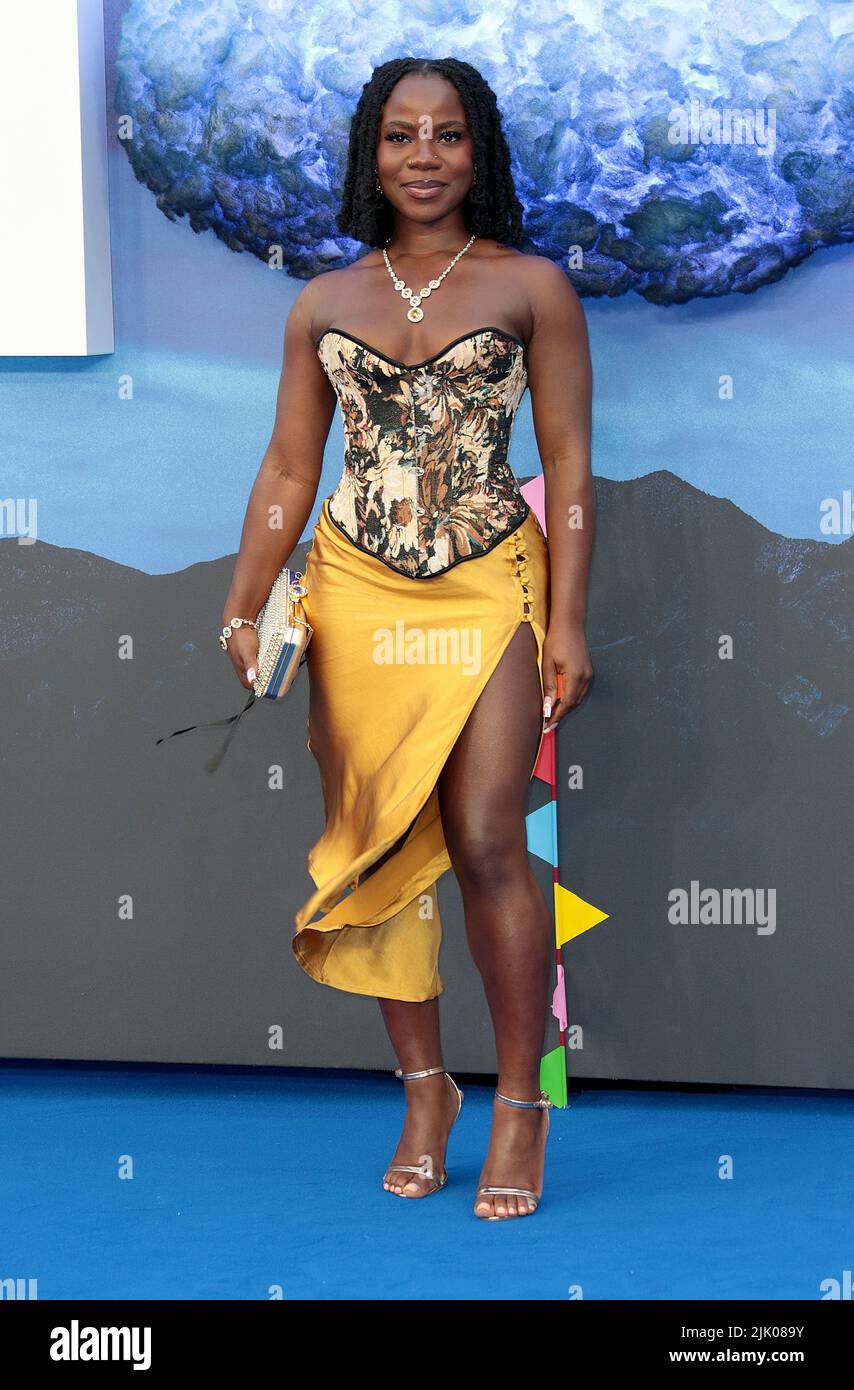 Jul 28, 2022 - London, England, UK - Simply Sayo attending Nope Gala ...