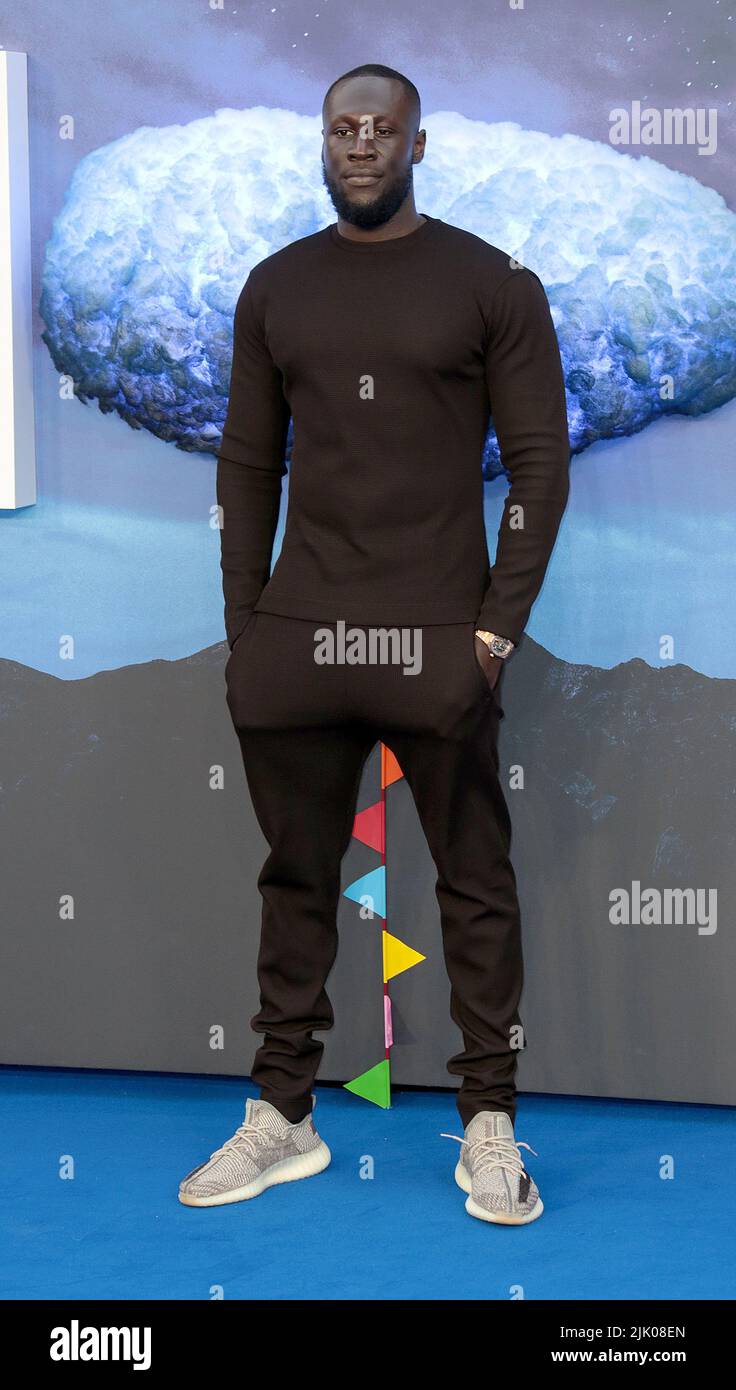 Jul 28, 2022 - London, England, UK - Stormzy attending Nope Gala Film ...