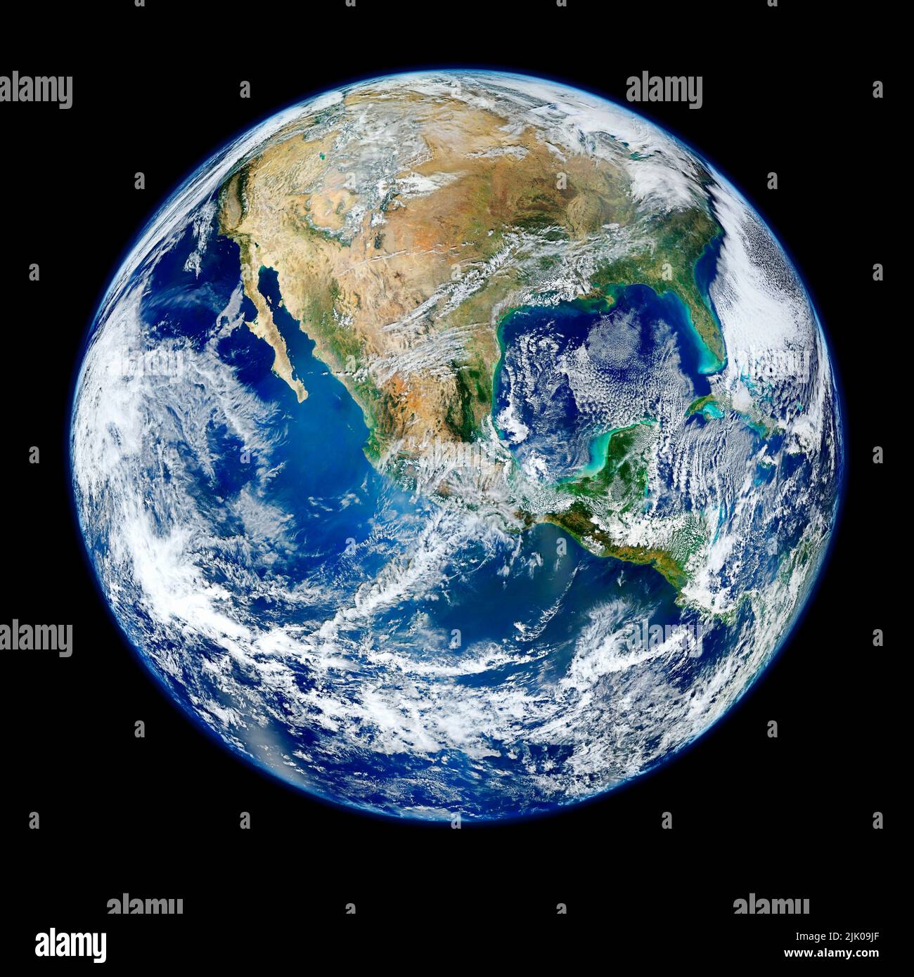 Planet earth globe with no clouds hi-res stock photography and images ...