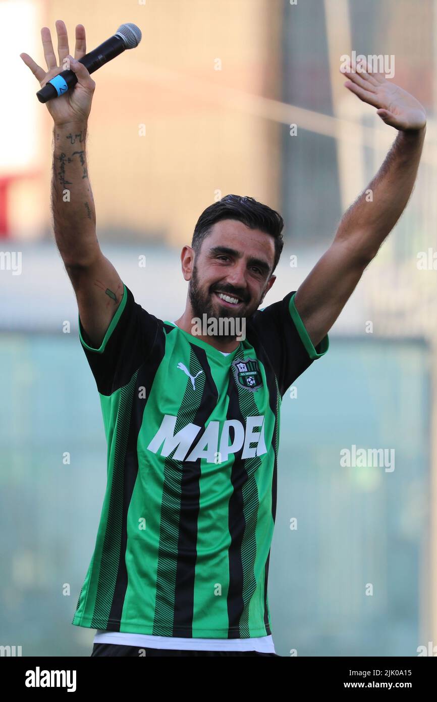 Sassuolo, Italy. 28th July, 2022. Francesco Magnanelli during â ...