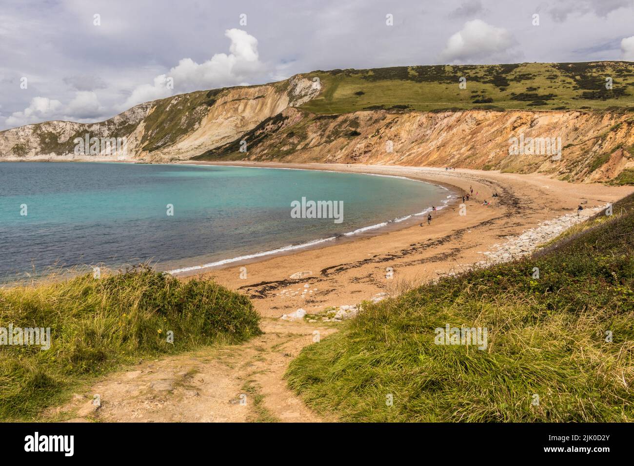 Worbarrow Bay is a large broad & shallow bay to the east of Lulworth ...