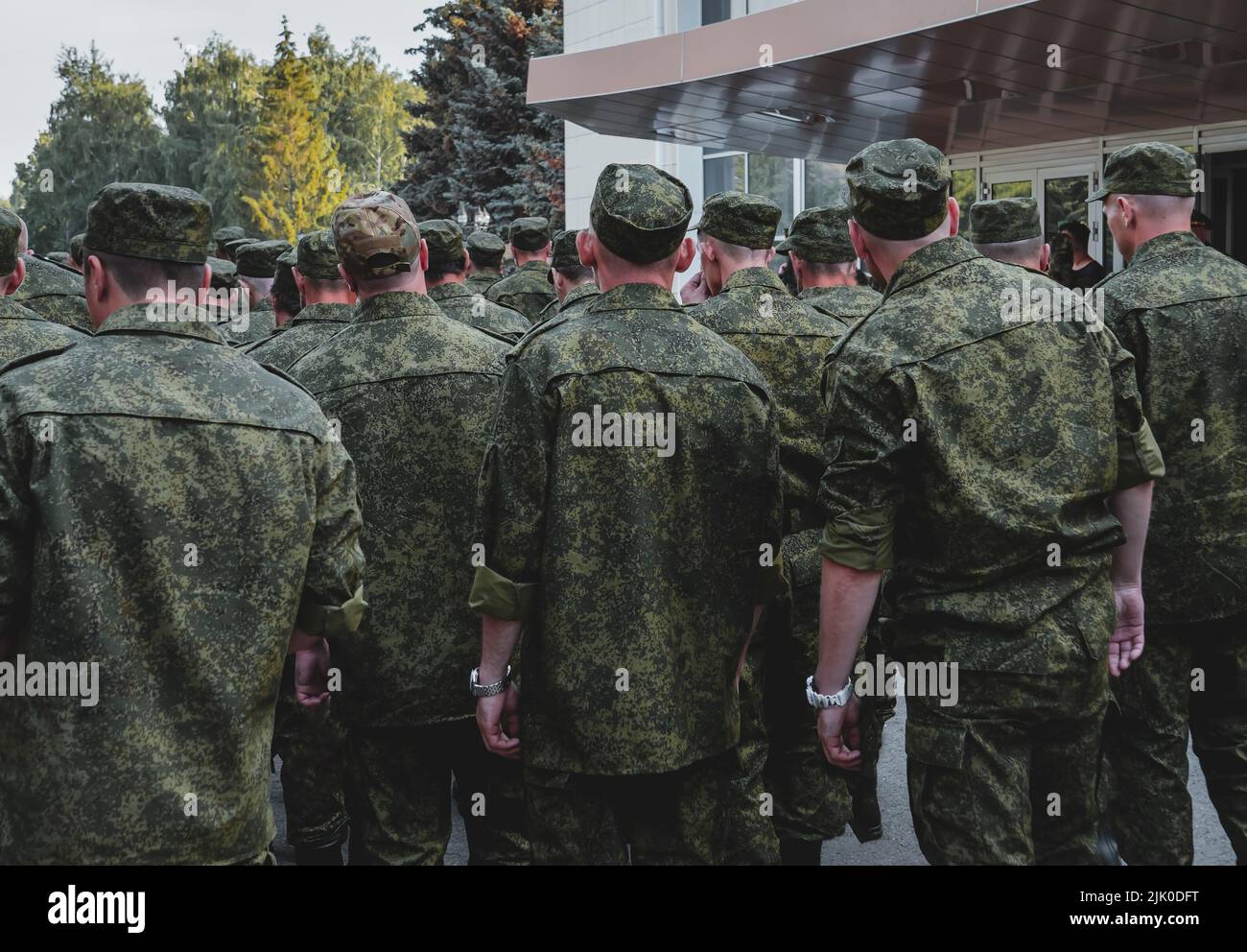 Kazan, Russia. 2022, July 06. Soldiers of the Volunteer Battalion of ...