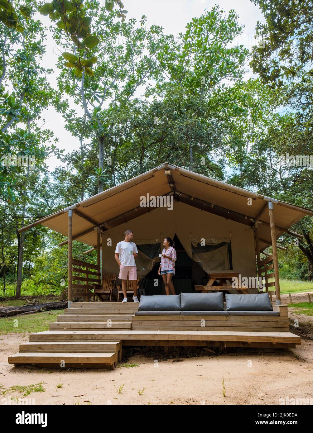 Budget Safari tent in South Africa for family vacations in nature ...