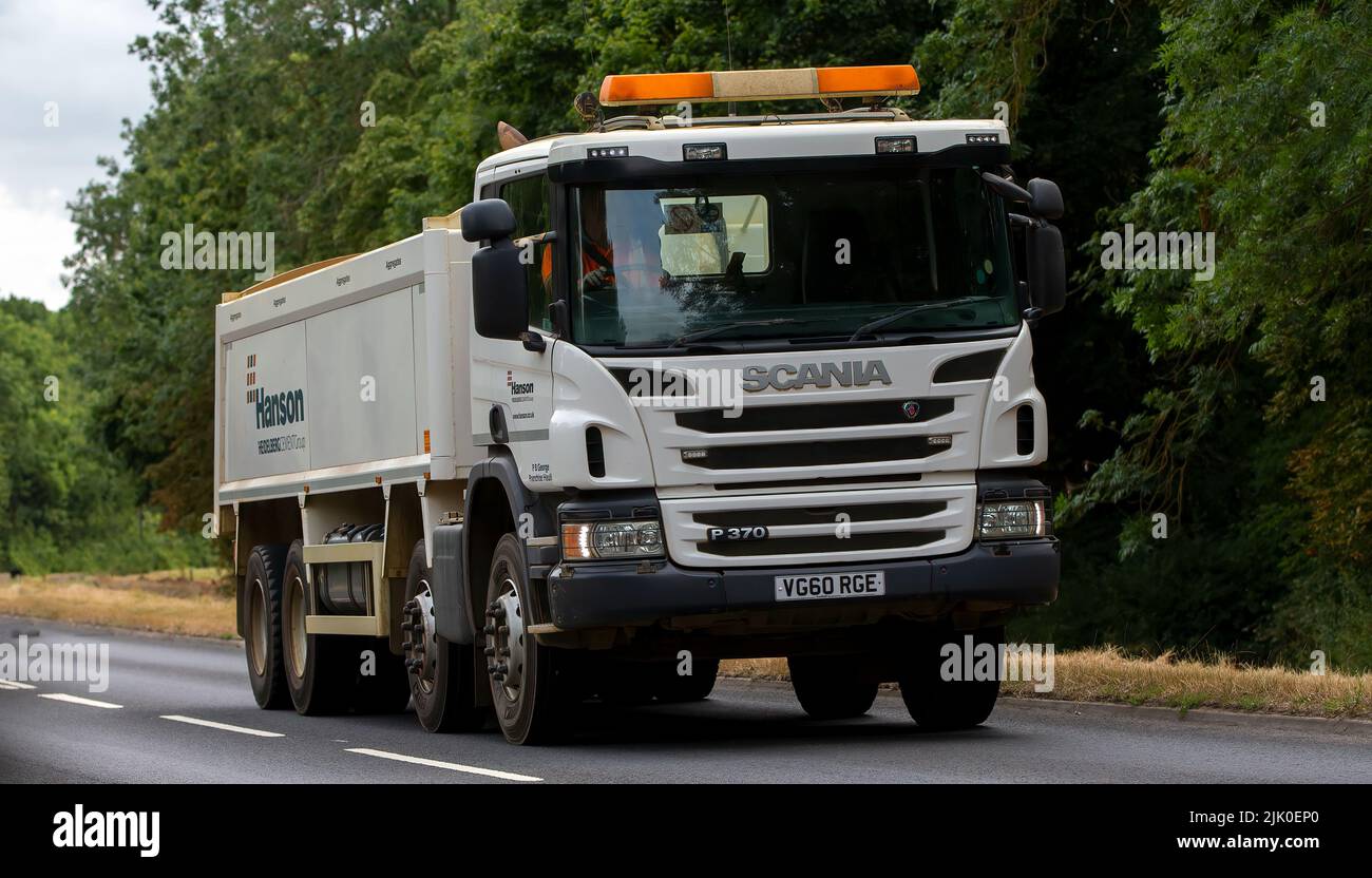 2016 Scania 12740cc P370 lorry Stock Photo - Alamy
