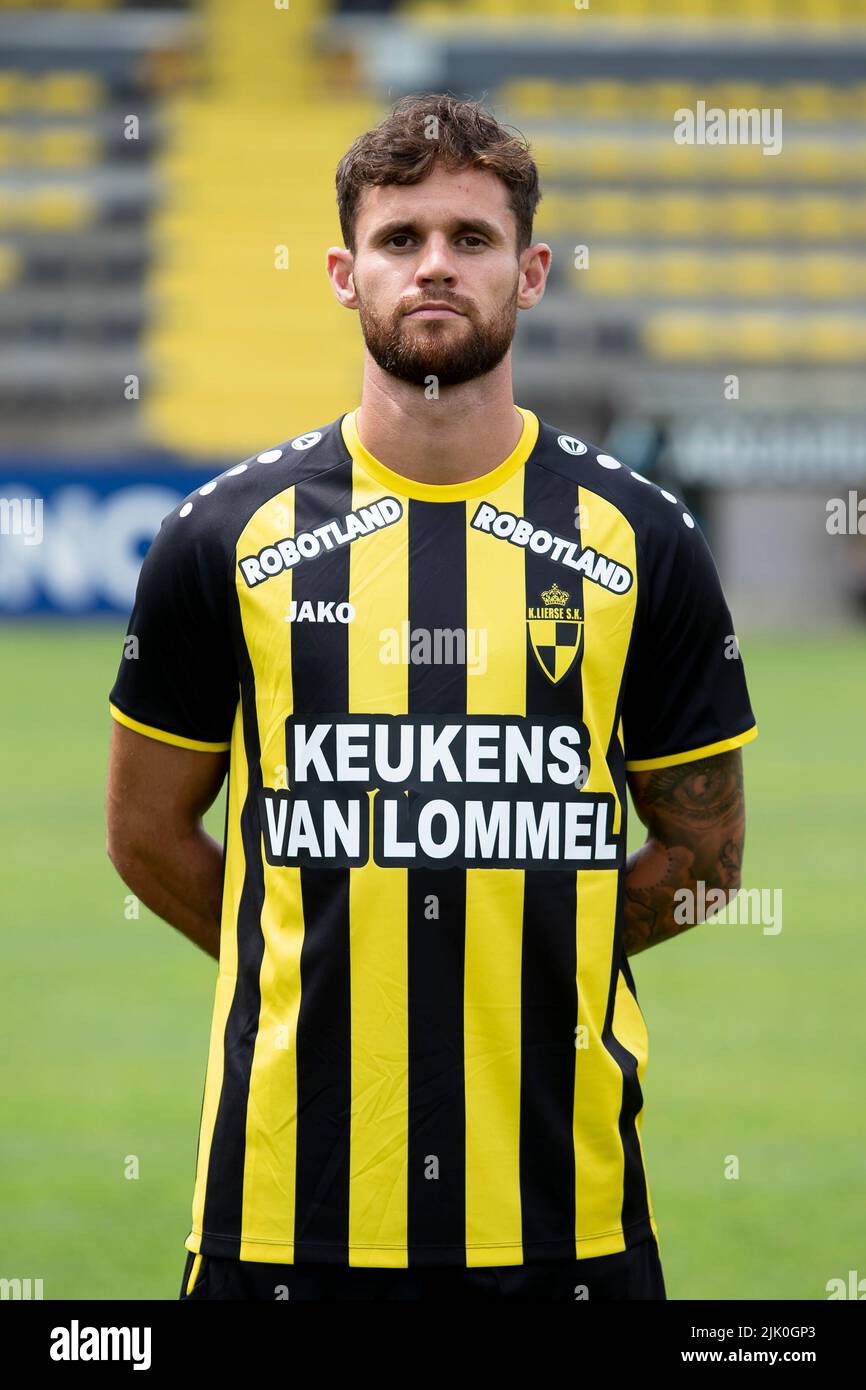Lierse's Thibaut Van Acker poses for the photographer at the 2022-2023 ...