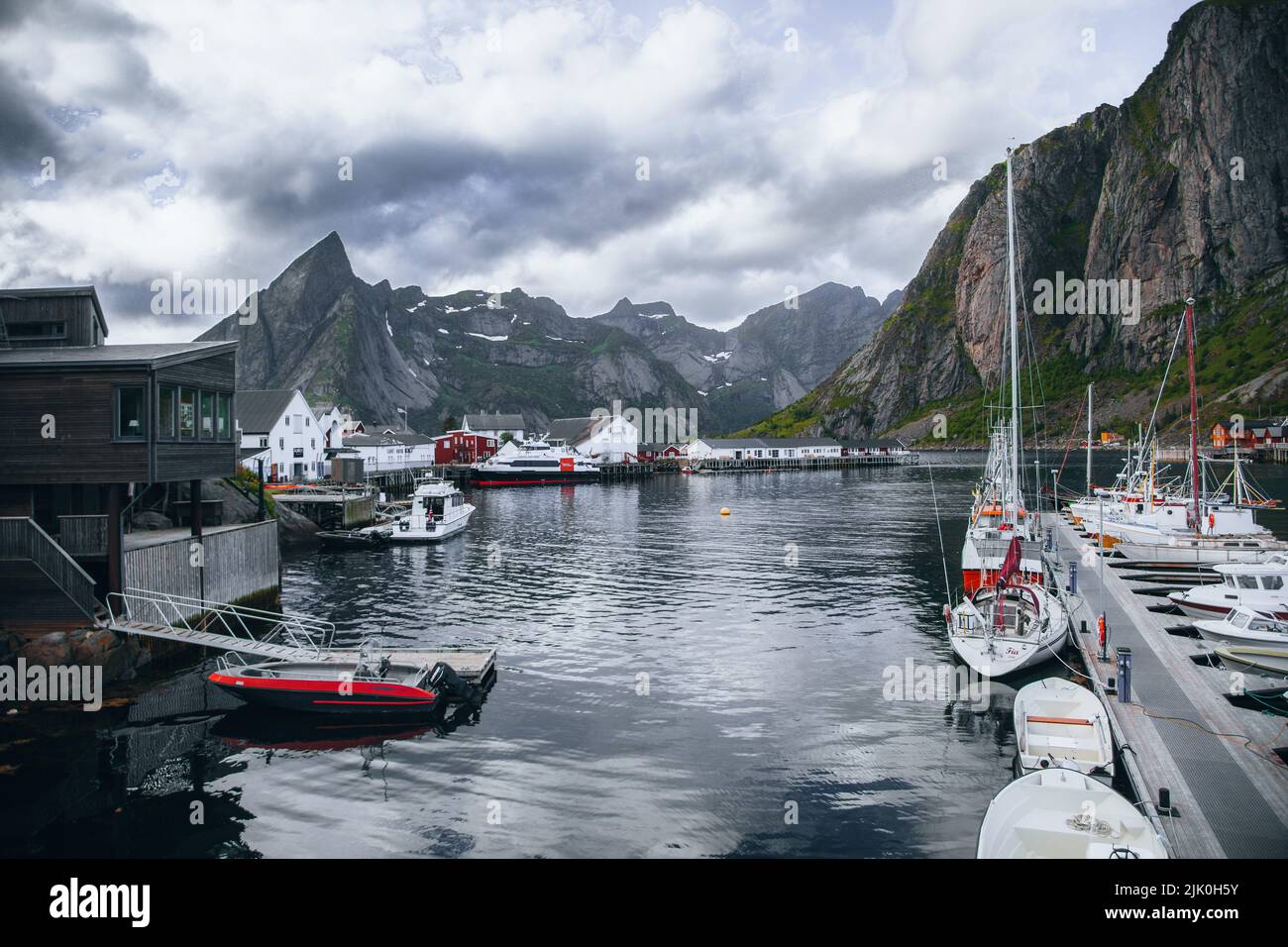 Views from around the Lofoten Islands in Norway Stock Photo - Alamy