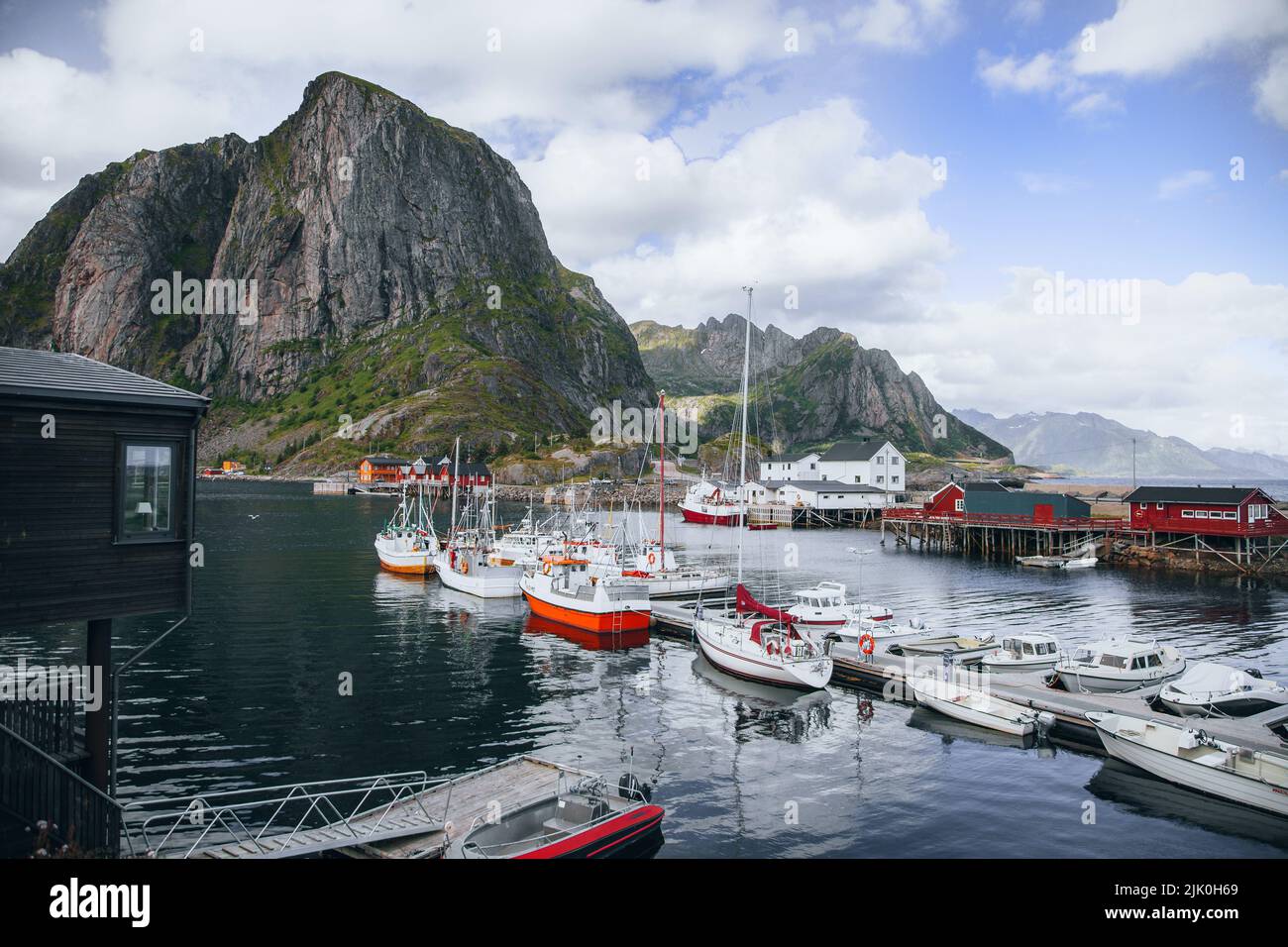 Views from around the Lofoten Islands in Norway Stock Photo - Alamy