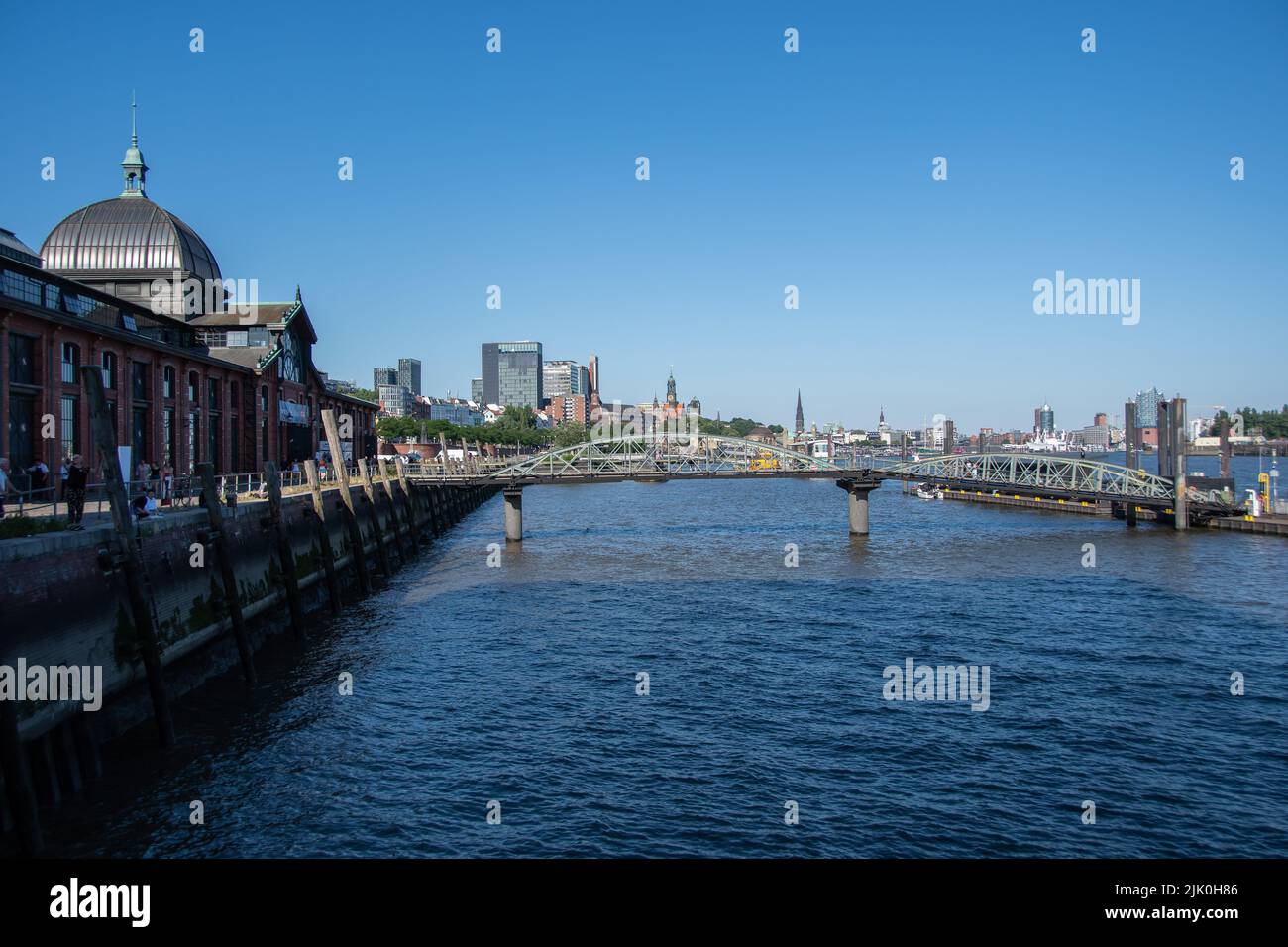 Hamburg, Germany 23 June 2022, The fish auction hall in Hamburg's ...