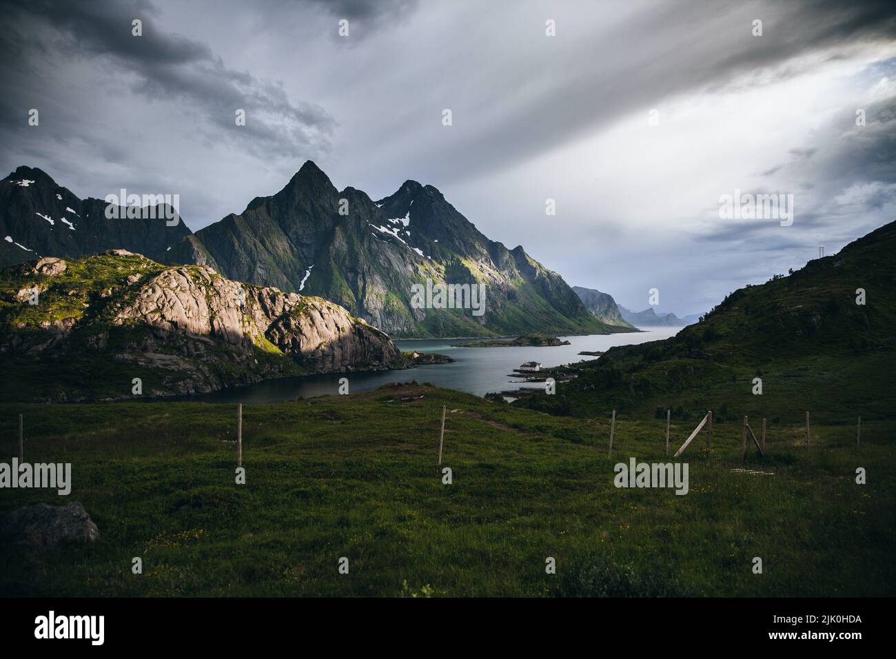 Views from around the Lofoten Islands in Norway Stock Photo - Alamy