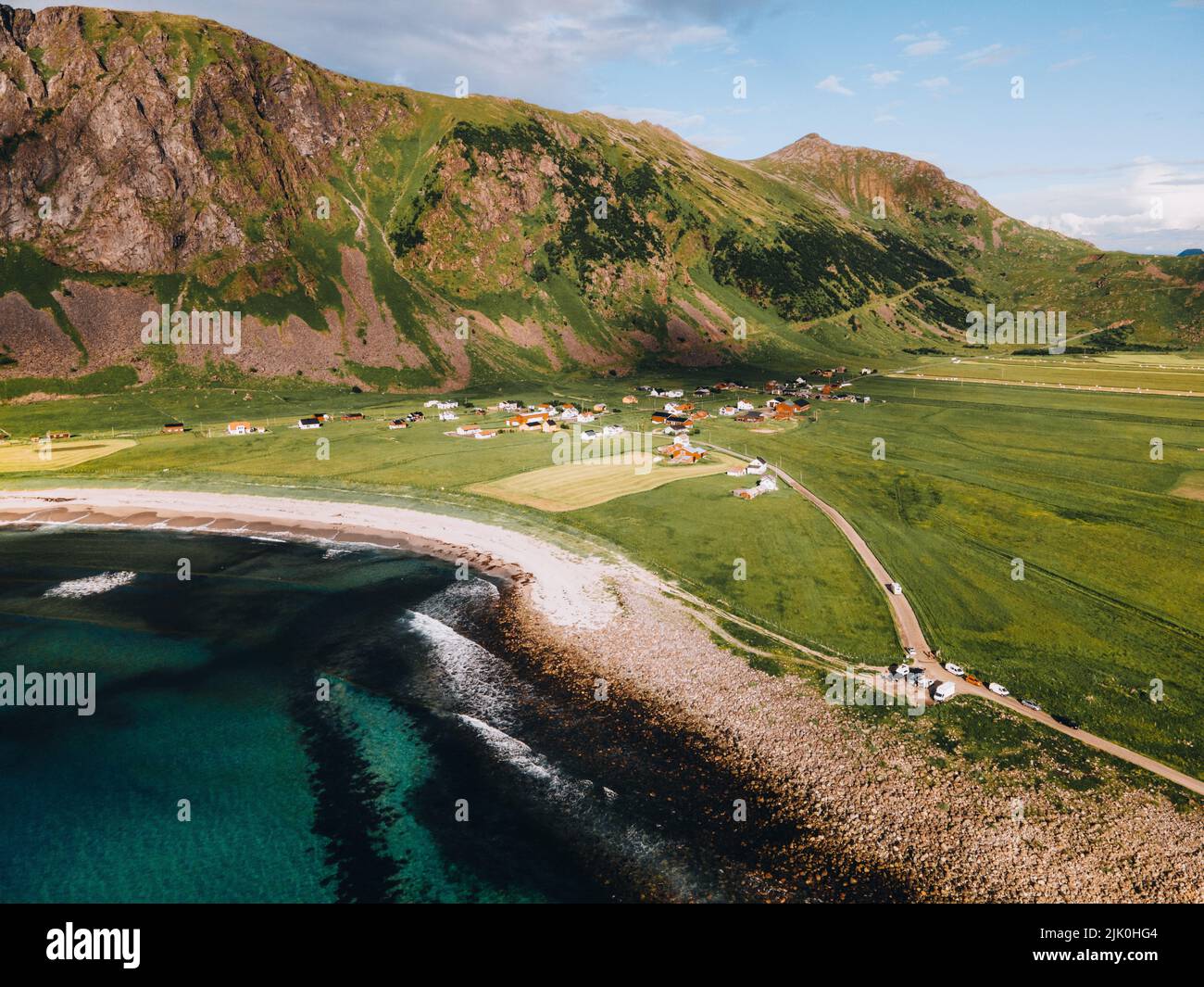 Unstad beach hi-res stock photography and images - Alamy