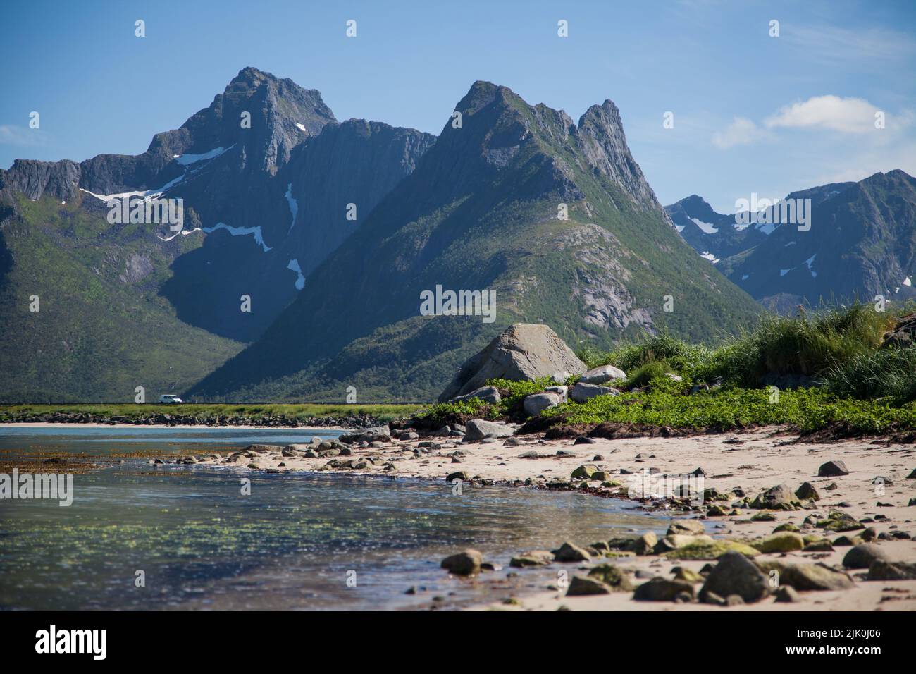 Views from around the Lofoten Islands in Norway Stock Photo - Alamy