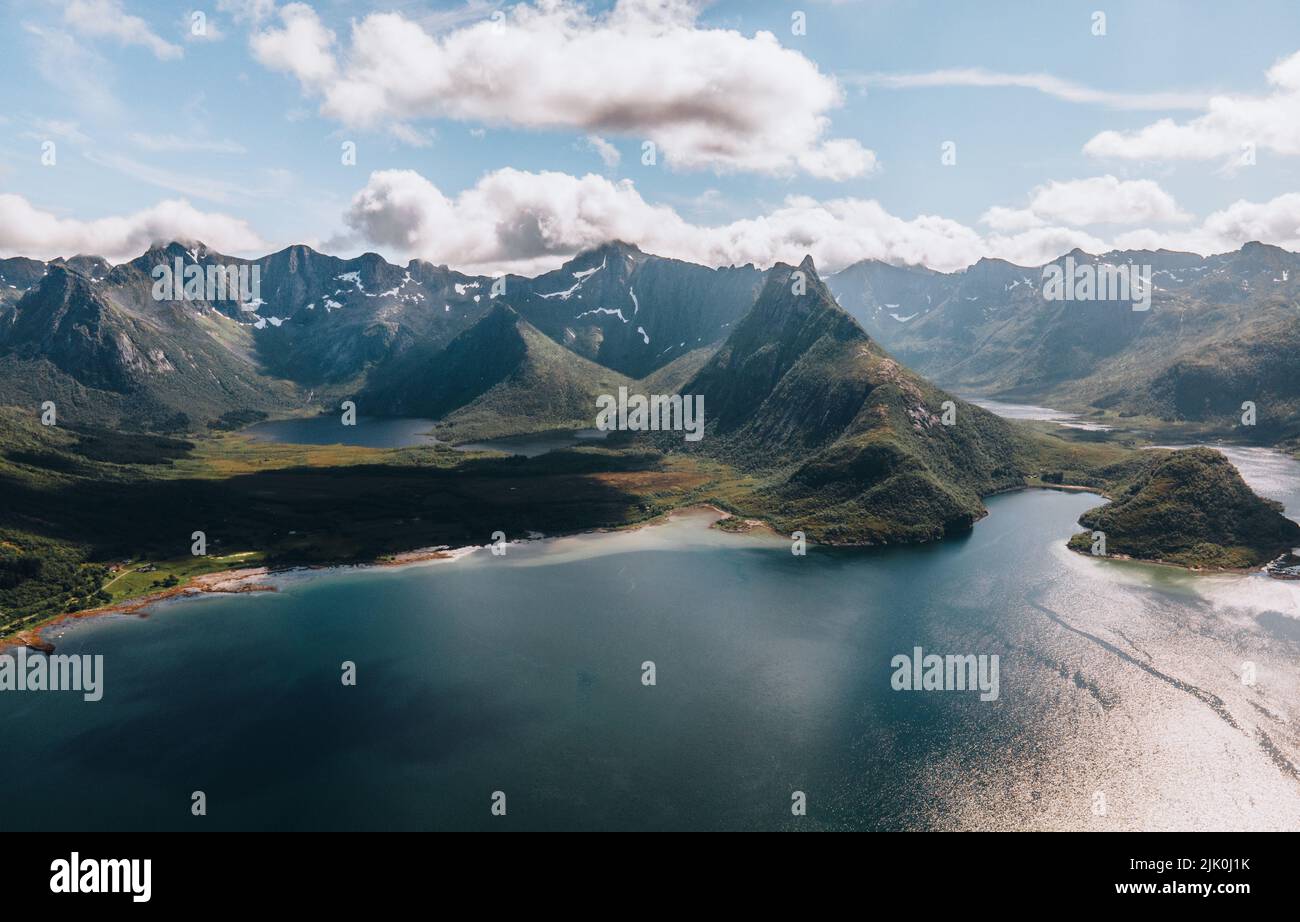 Views from around the Lofoten Islands in Norway Stock Photo - Alamy