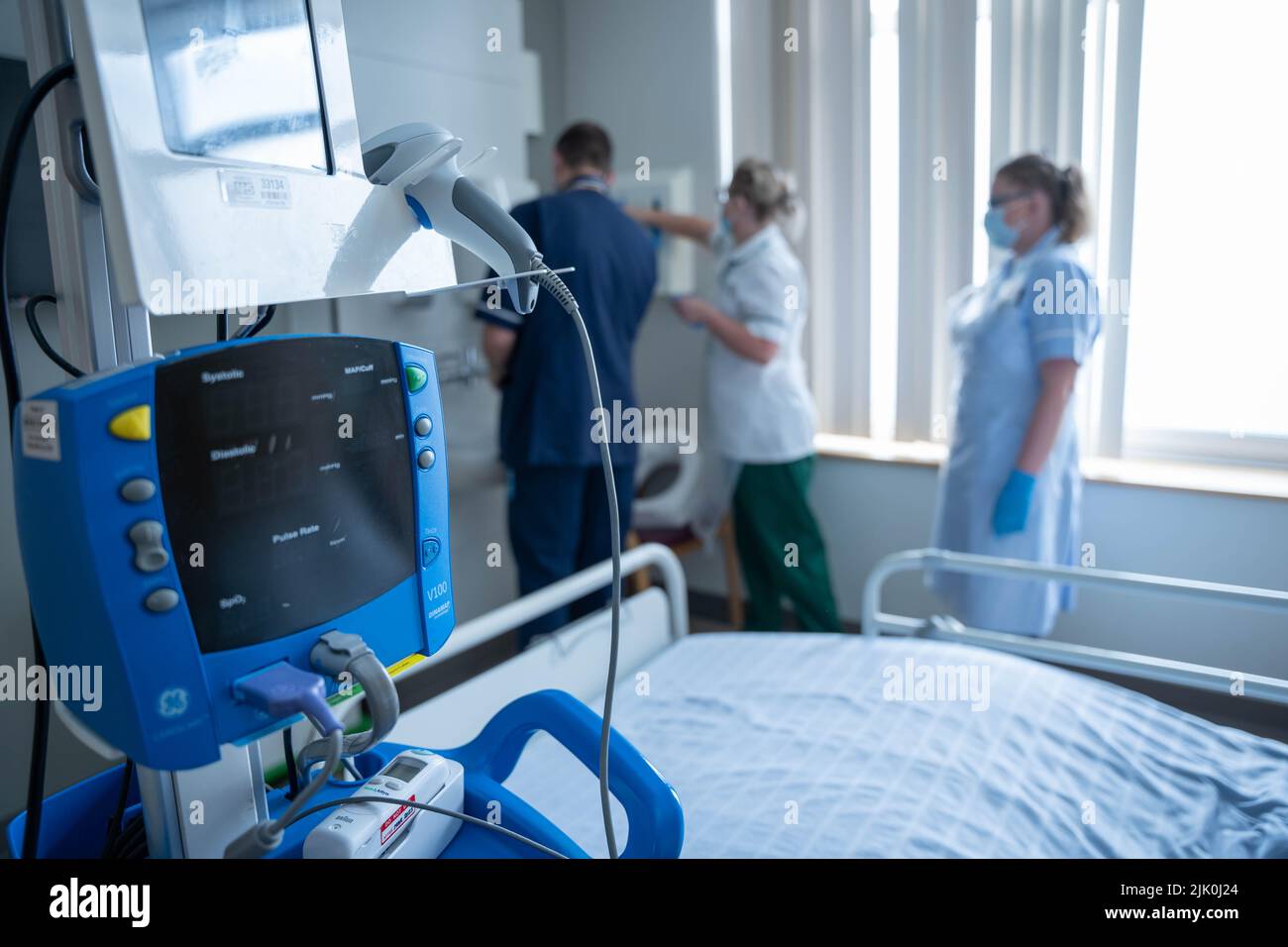 NHS Hospital Ward UK Stock Photo - Alamy
