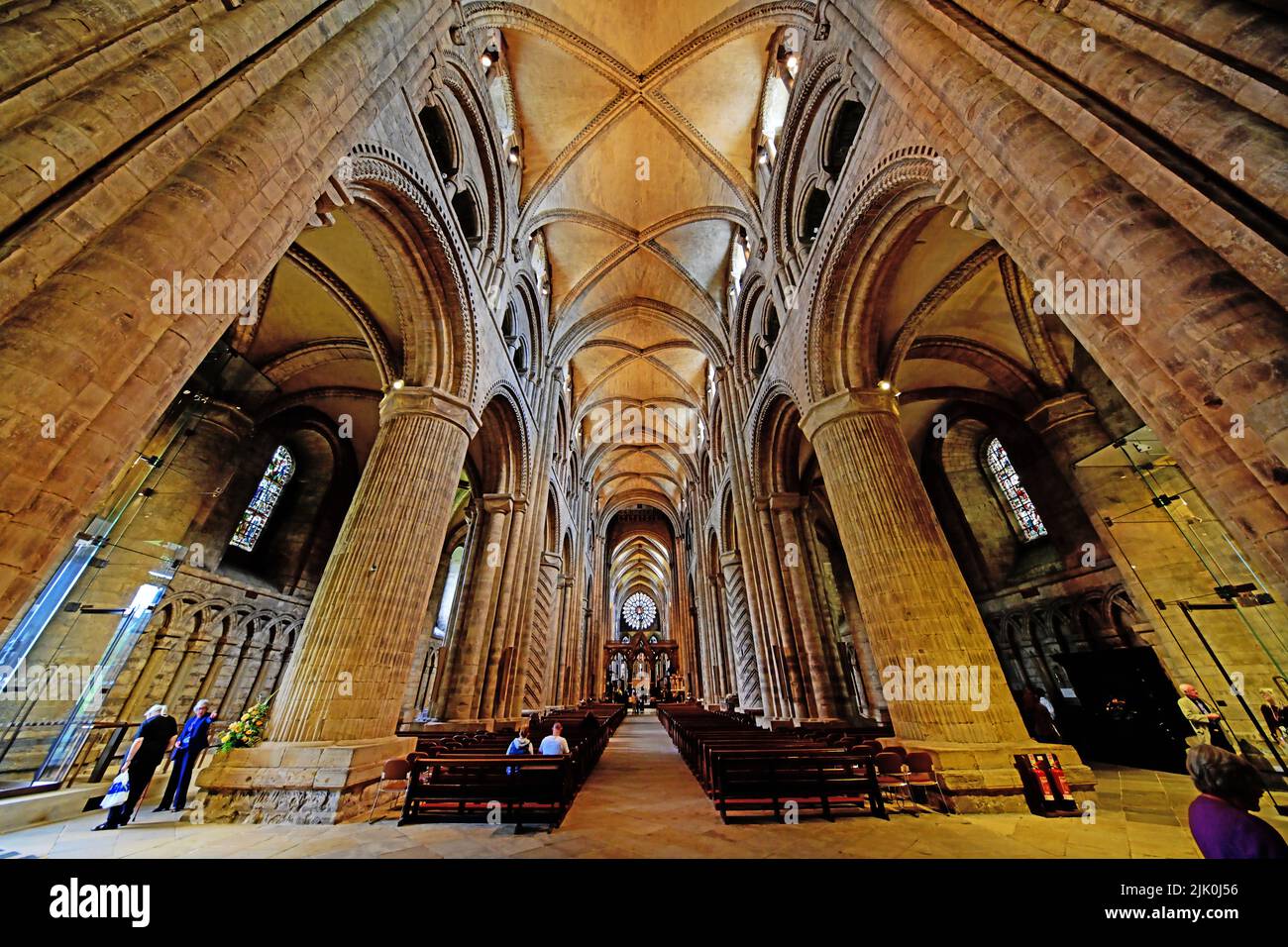 Durham Cathedral built 1093 by the Normans it is a UNESCO World ...