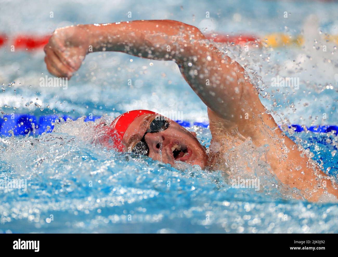 England's Toby Robinson in the Men's 400m Freestyle - Heat 3 at ...