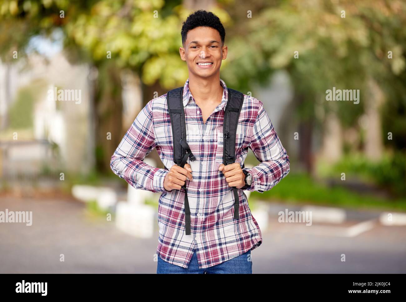 Eager to learn and grow a bright future for himself. Portrait of a ...