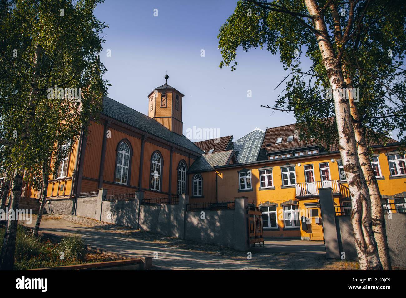 Cathedral of our lady tromso hi-res stock photography and images - Alamy