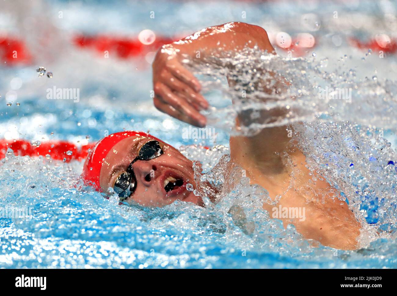 England's Toby Robinson in the Men's 400m Freestyle - Heat 3 at ...