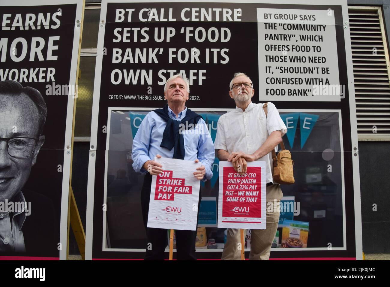 Labour mp's picket line hi-res stock photography and images - Alamy