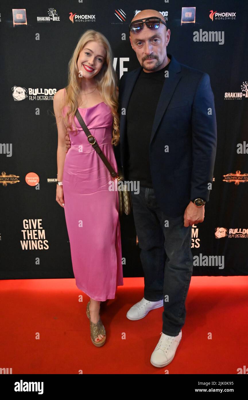 Sean Cronin and guest attends "GIVE THEM WINGS" Film premieres in ...