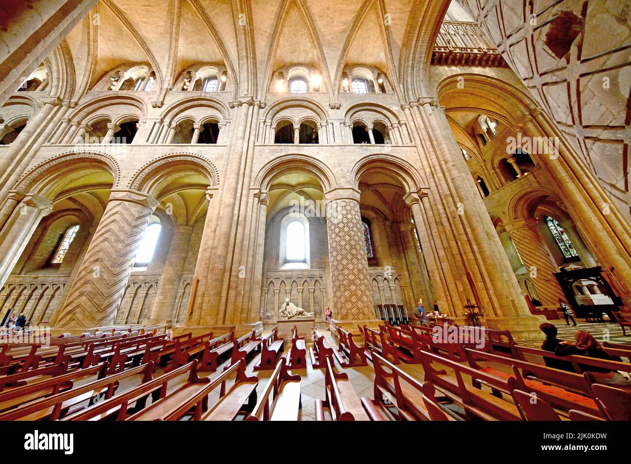 Durham Cathedral built 1093 by the Normans it is a UNESCO World ...
