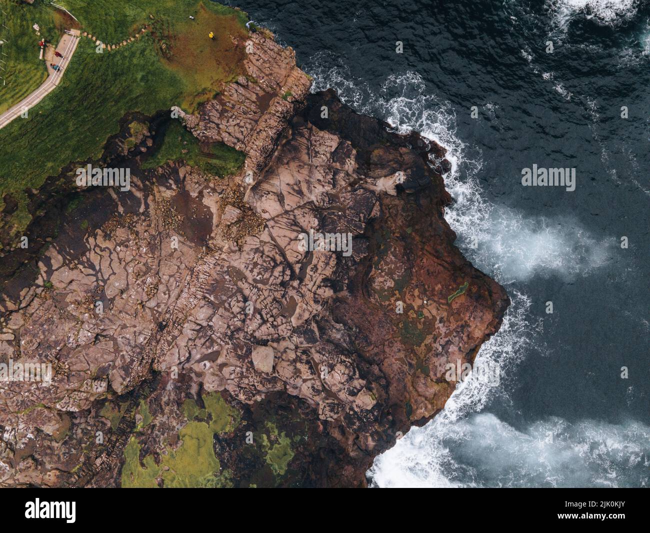 The Village of Gjogv in the Faroe Islands Stock Photo - Alamy