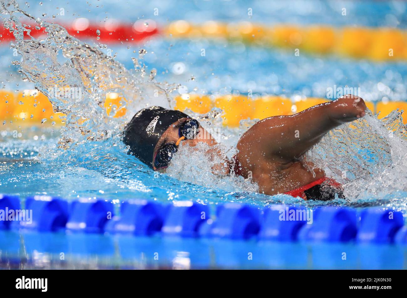 Canada's Katarina Roxon during the Women's 100m Freestyle S9 - Heat at ...