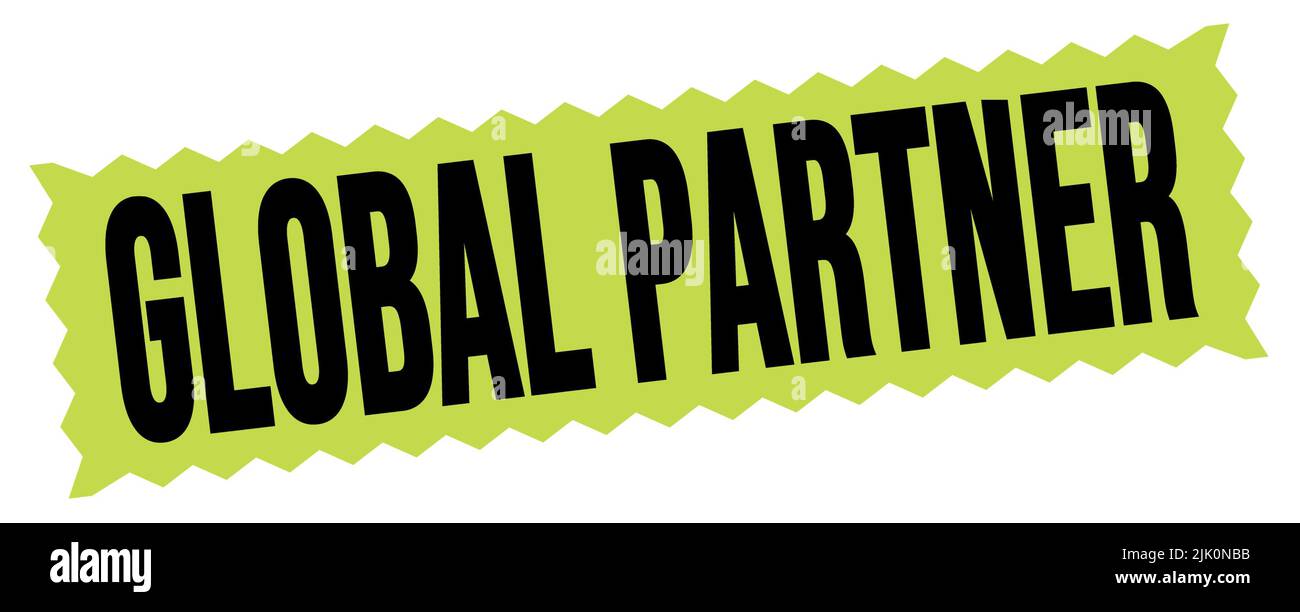 Global partner stamp Cut Out Stock Images & Pictures - Alamy