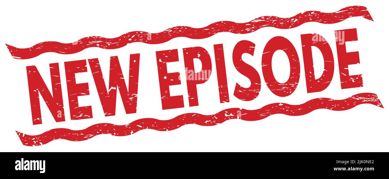 New episode text hi-res stock photography and images - Alamy