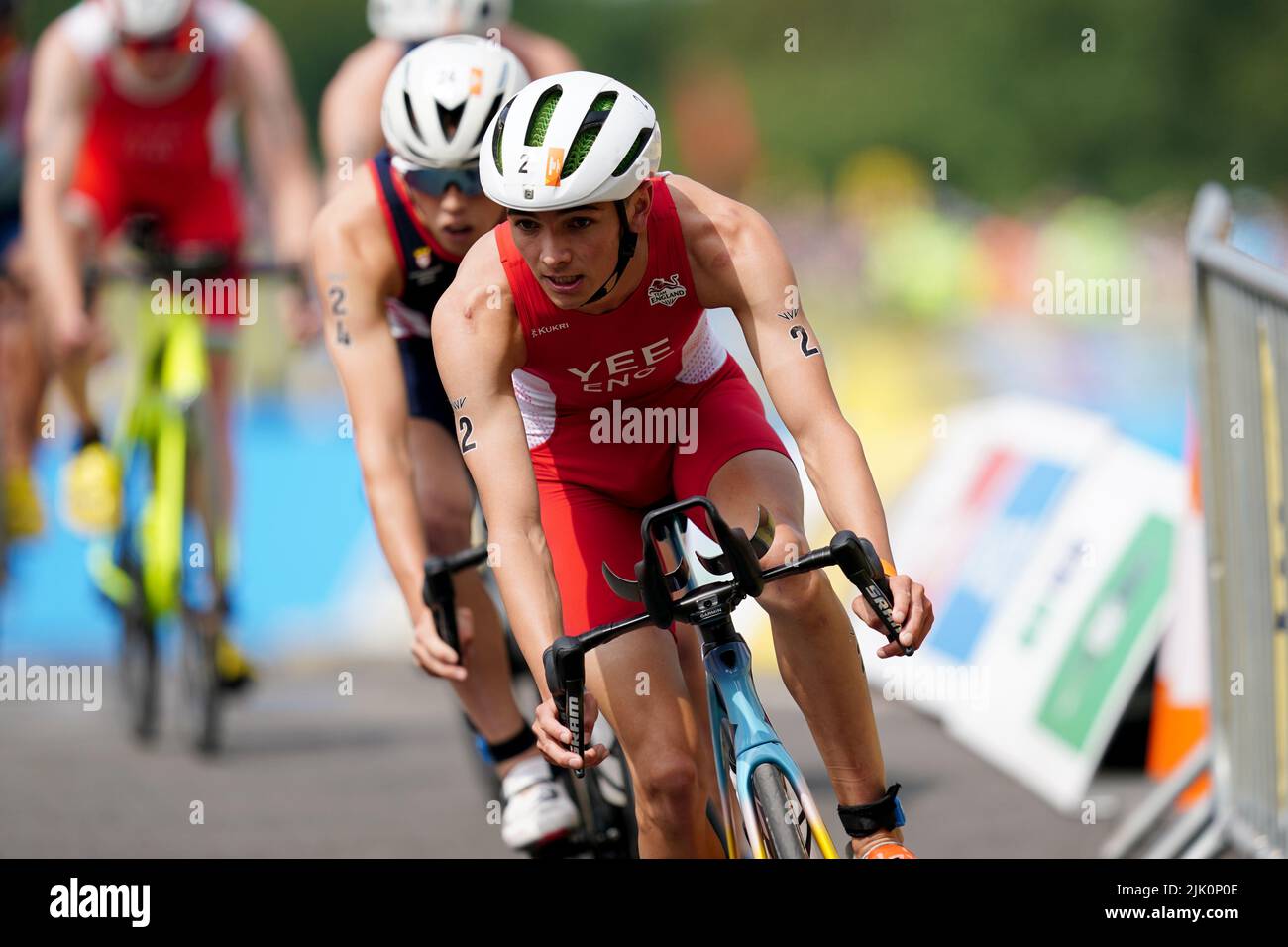 England's Alex Yee in action during the Men’s Individual (Sprint ...