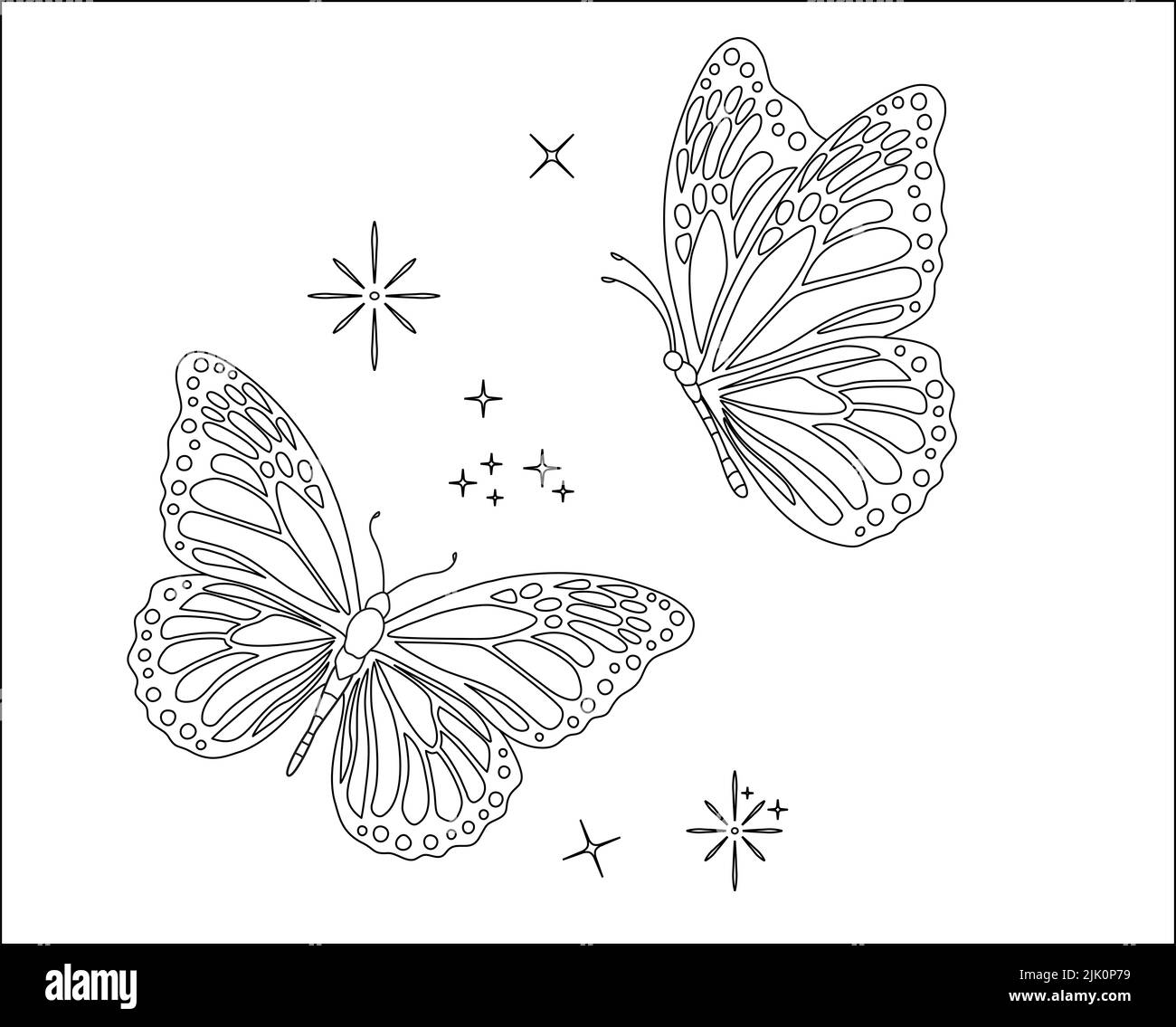 monarch-butterfly-illustration-for-tatto-stock-photo-alamy