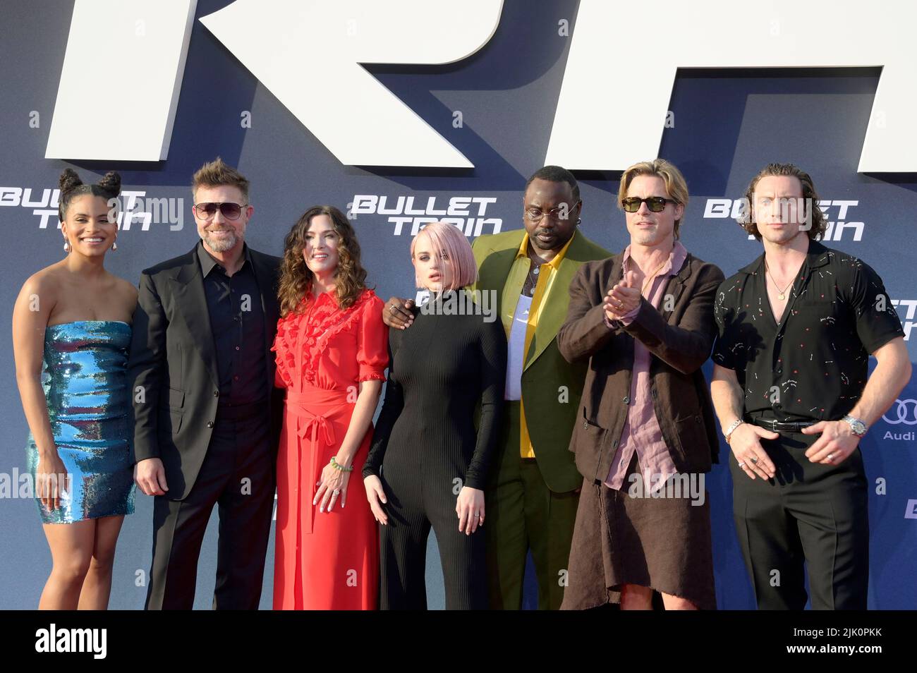 Zazie Beetz, David Leitch, Kelly McCormick, Joey King, Brian Tyree ...