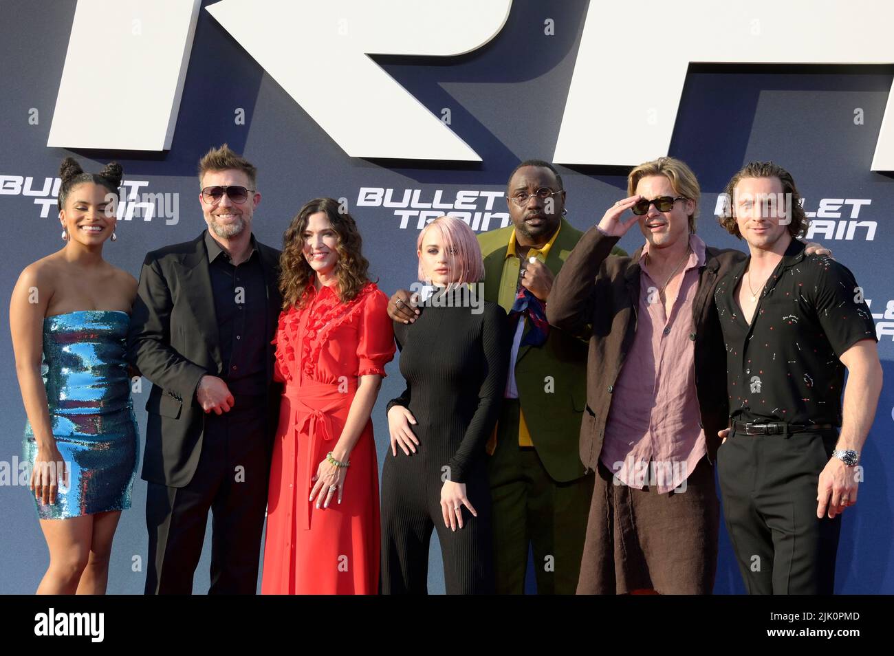 Zazie Beetz, David Leitch, Kelly McCormick, Joey King, Brian Tyree ...