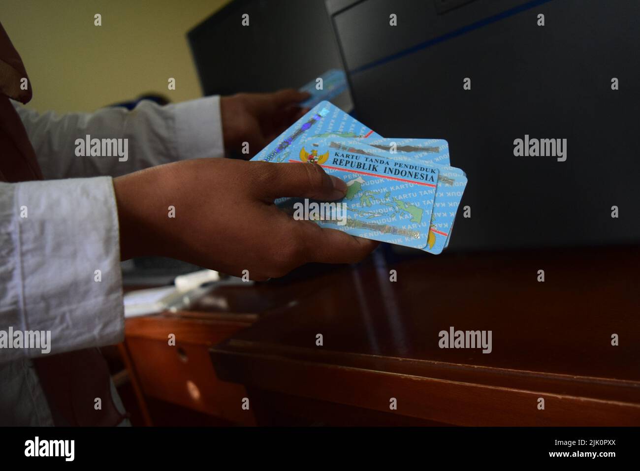 Bogor, Indonesia - 2021 : Indonesian Kartu Tanda Penduduk (KTP)or ...