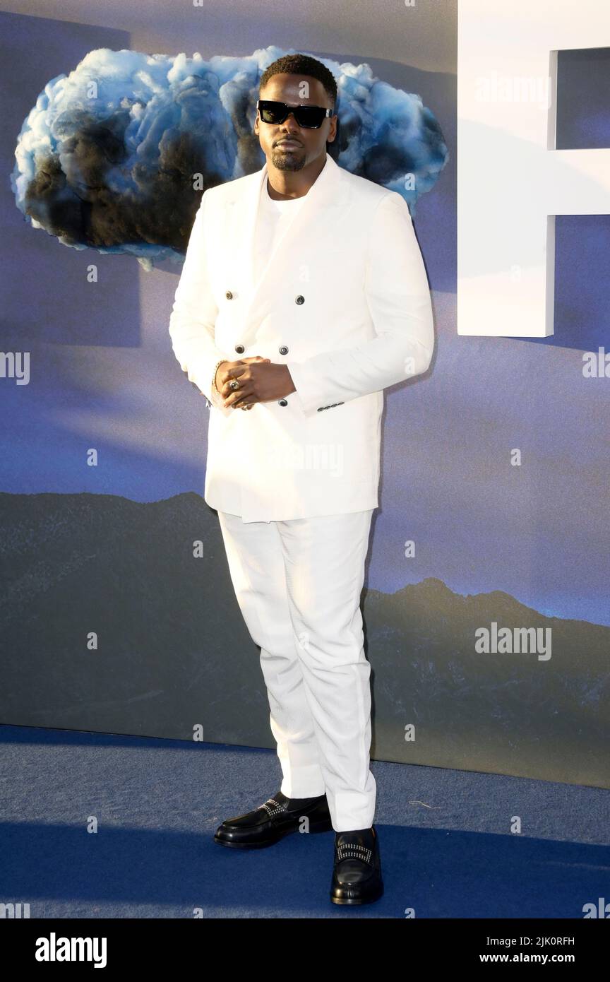 Daniel Kaluuya attends the 'Nope' Premiere at Zoopalast on July 26 ...