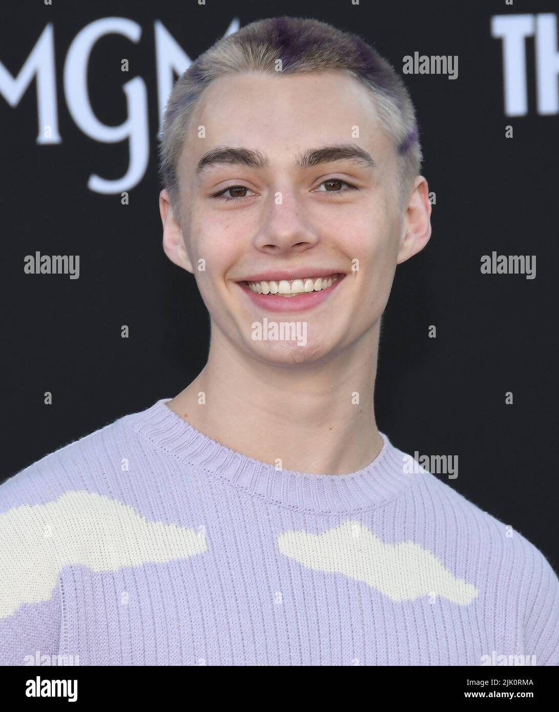 Bryce McKenzie arrives at the Prime Video's THIRTEEN LIVES Premiere held at the Regency Village ...