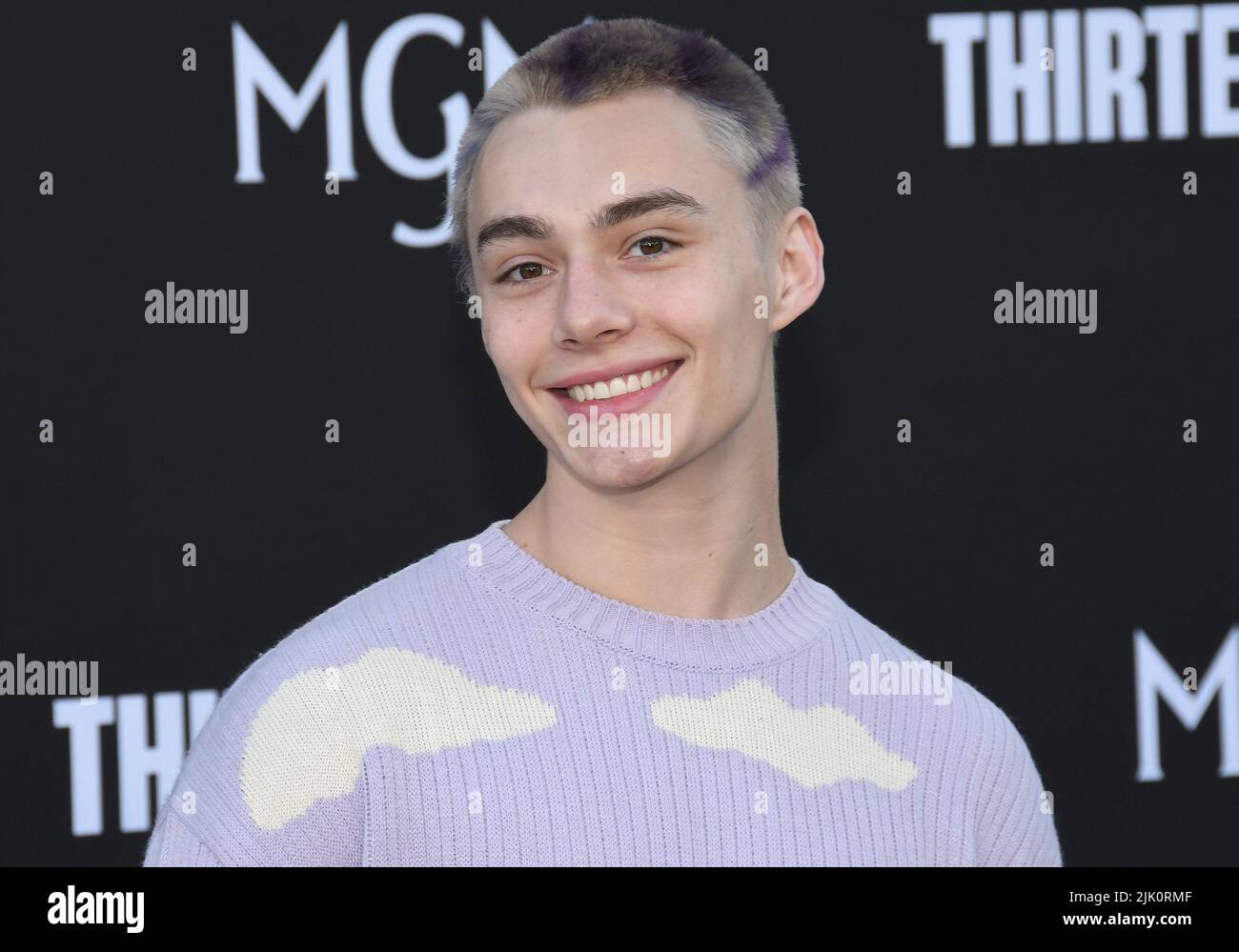 Bryce McKenzie arrives at the Prime Video's THIRTEEN LIVES Premiere held at the Regency Village ...