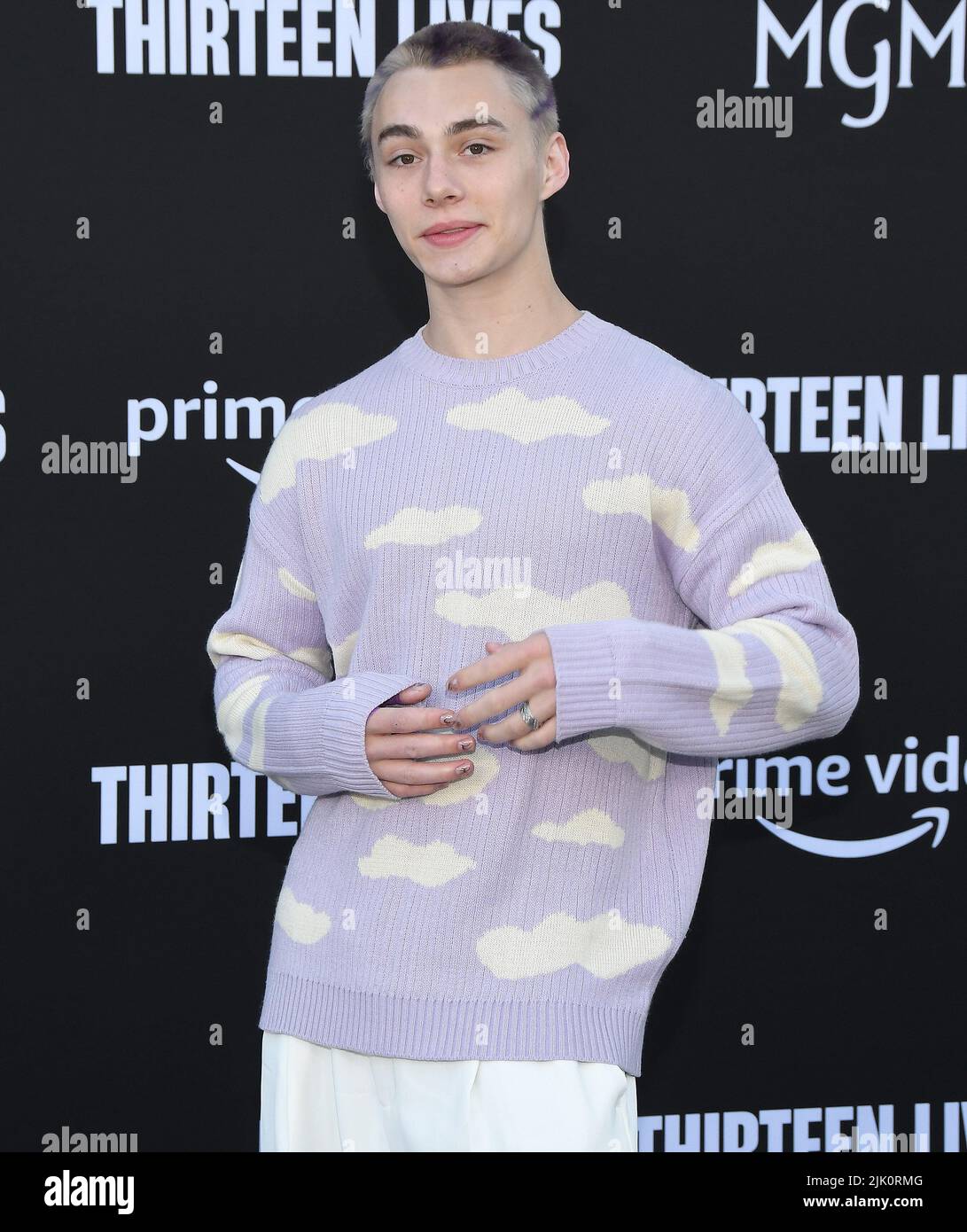 Bryce McKenzie arrives at the Prime Video's THIRTEEN LIVES Premiere ...