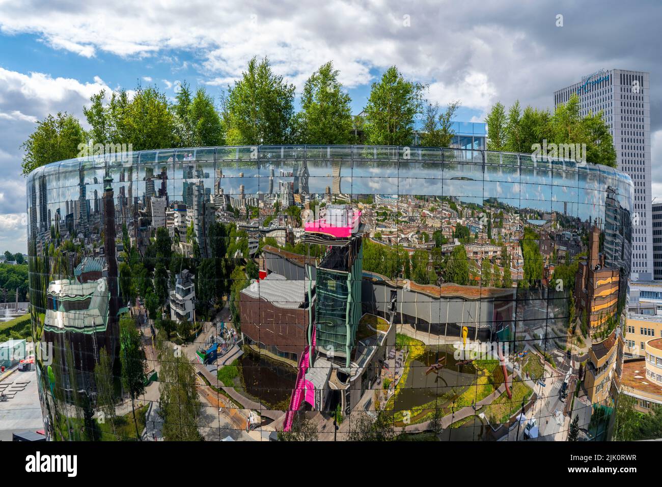 The Boijmans Van Beuningen Depot in Rotterdam, display depot of the ...