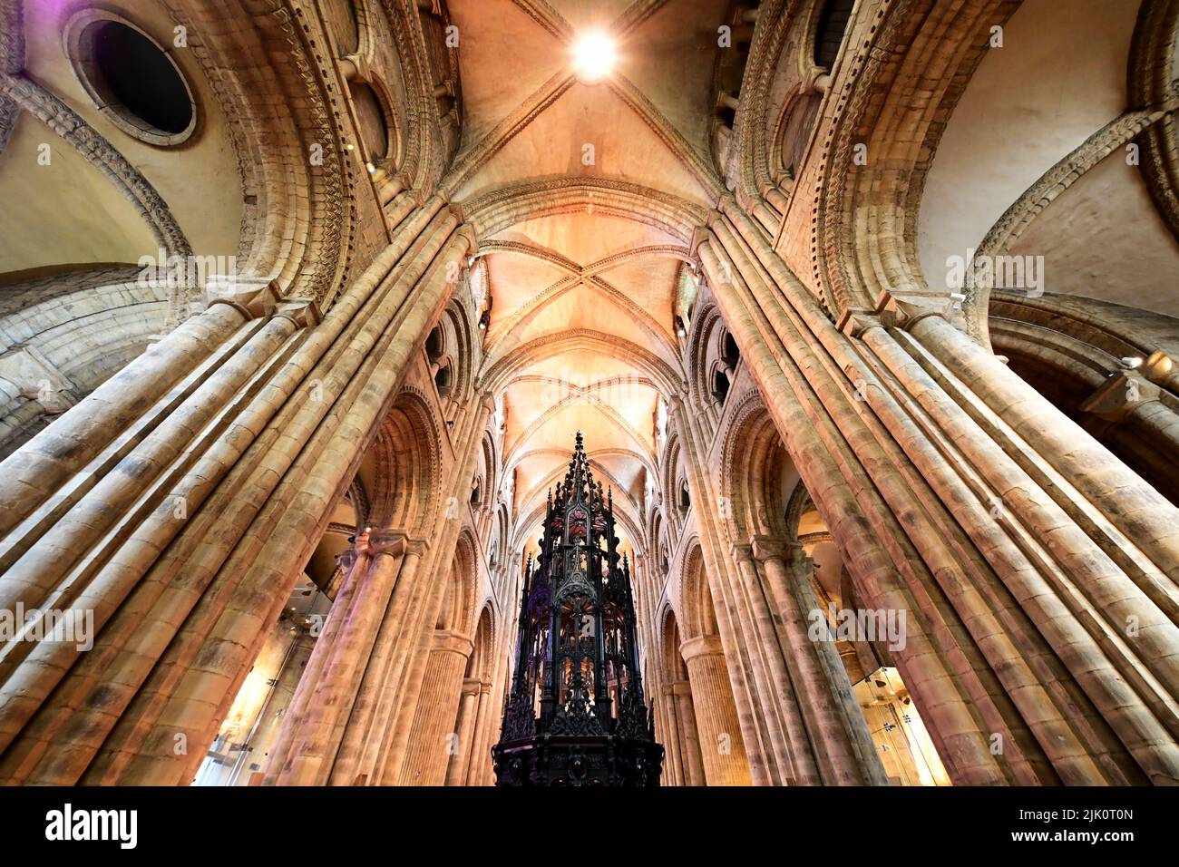Durham Cathedral built 1093 by the Normans it is a UNESCO World ...