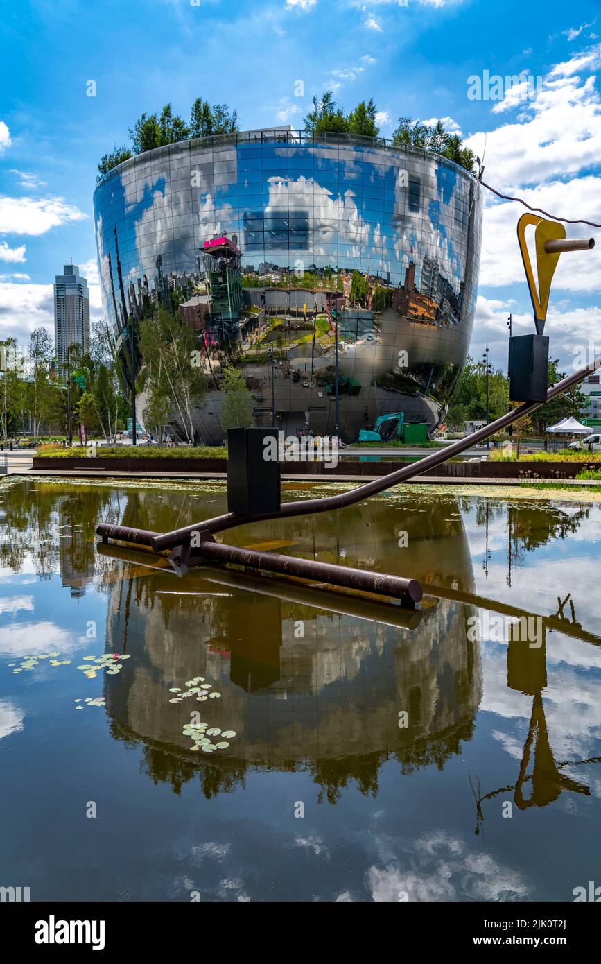 The Boijmans Van Beuningen Depot in Rotterdam, display depot of the ...